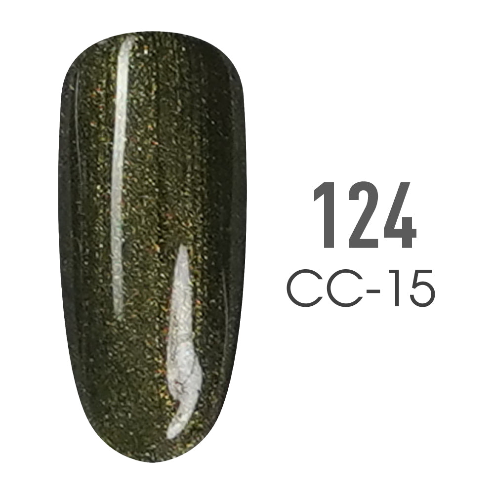 SNS Pro Gel Nail Polish Duo - 124 CC15 - BOSSY COCKATOO - Burgundy Col – SNS Nails