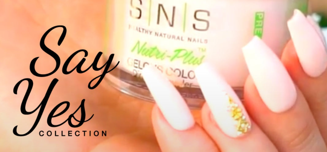 SNS Launches SAY YES, a New Collection of 24 Romantic Dip Powder Color ...